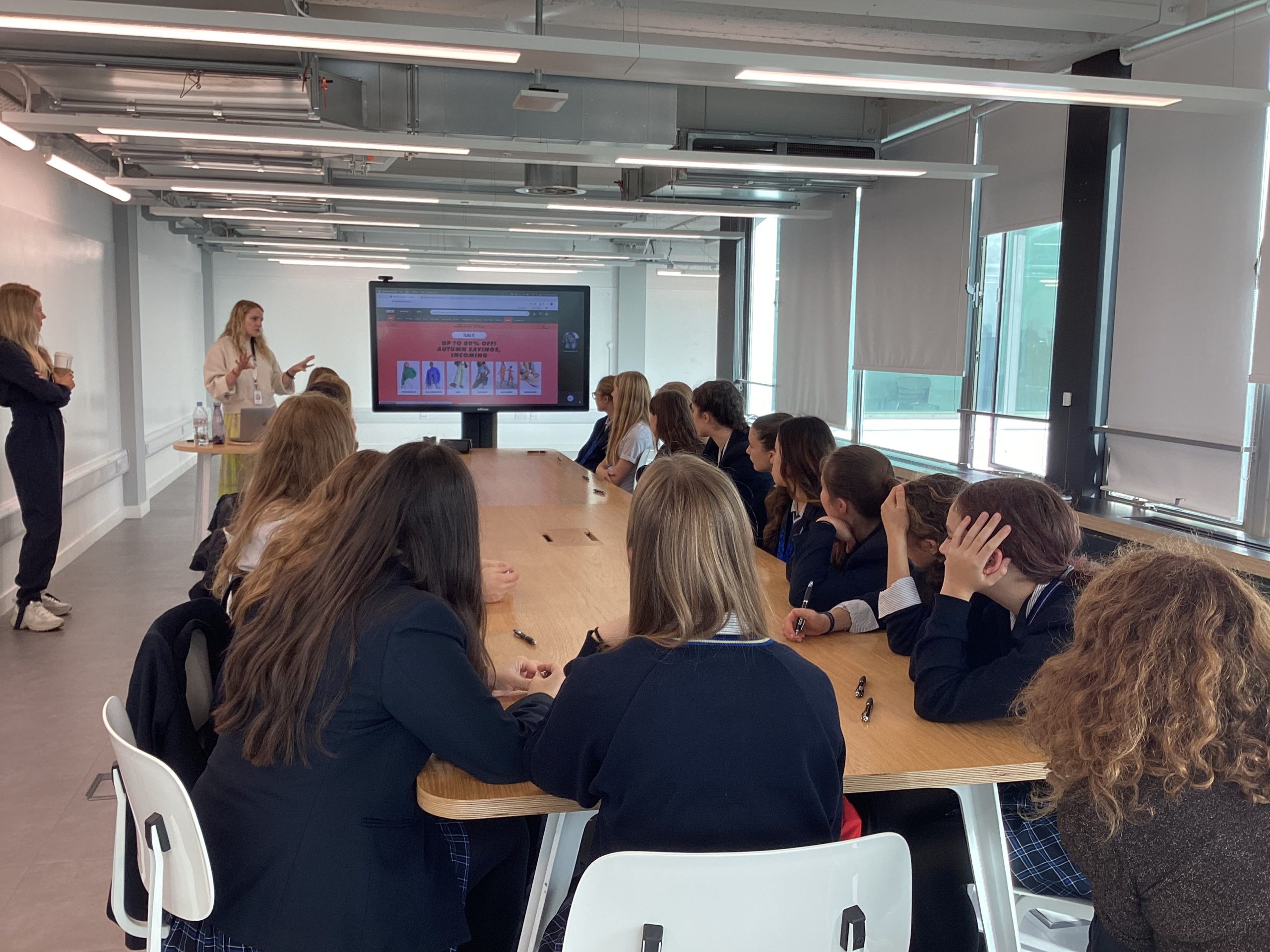 Dunottar Pupils First to Visit ASOS | Reigate | Dunottar School